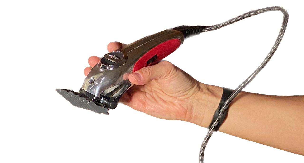 CordEze wristband for dental, medical, and veterinary device cords